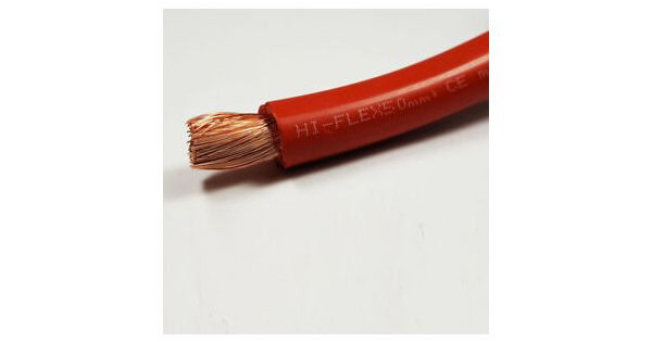 50mm2 345amp Flexi Auto Cable Red