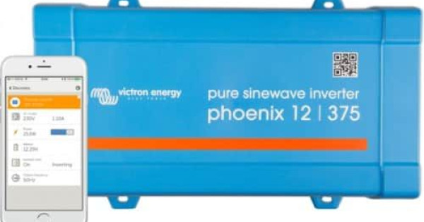 Victron Phoenix 12V 375VA 230V UK VE.Direct Sine Wave Inverter